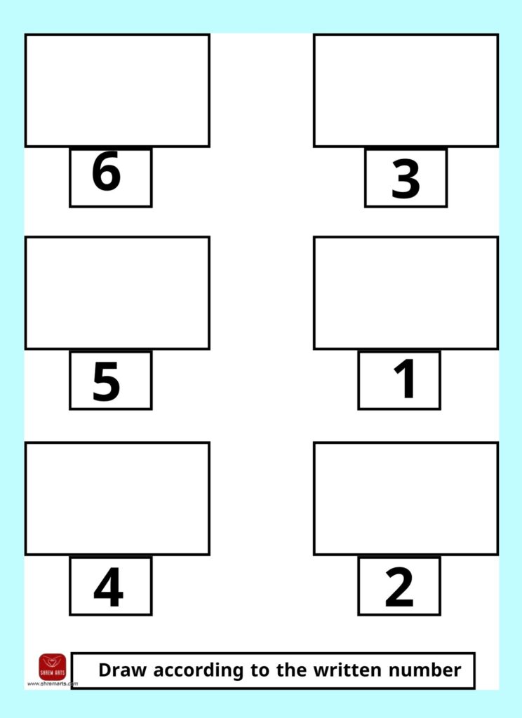 Math sheets for kg 1 - Shrem Arts & Crafts