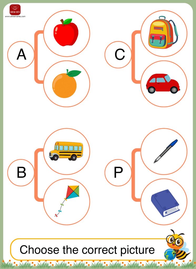 English sheets for KG2 - Shrem Arts & Crafts